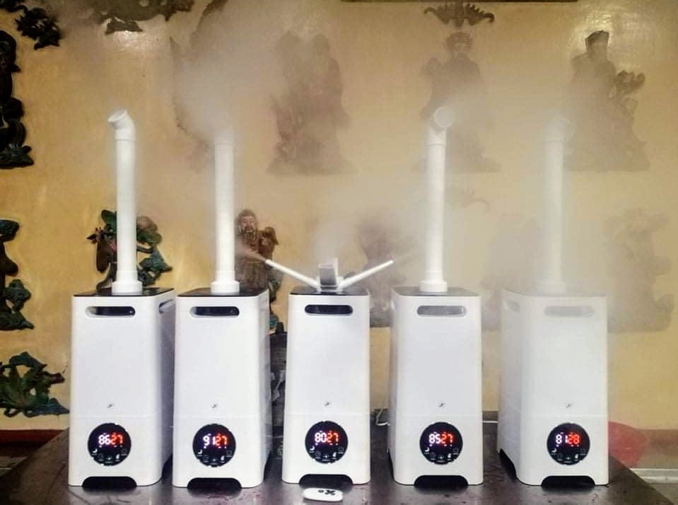 Ultrasonic Disinfection Atomizer Air Humidifier, Health & Nutrition ...