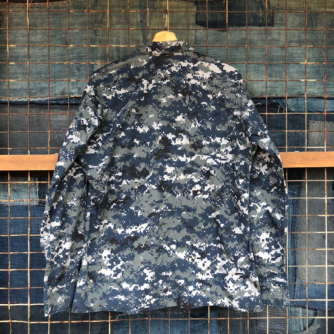Us Military Us Navy Digital Camouflage Jacket, Men's Fashion, Tops ...