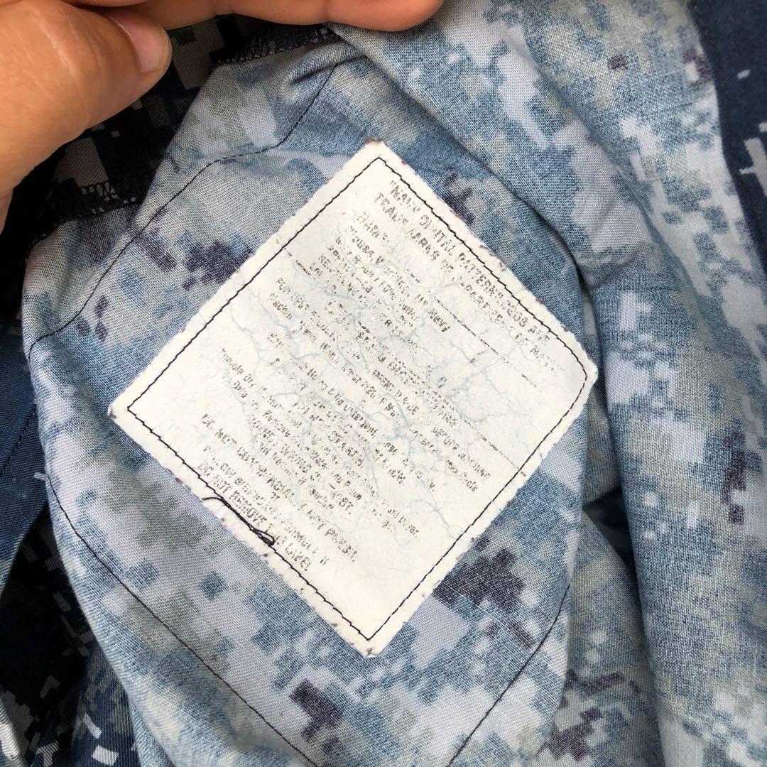 Us Military Us Navy Digital Camouflage Jacket, Men's Fashion, Tops ...