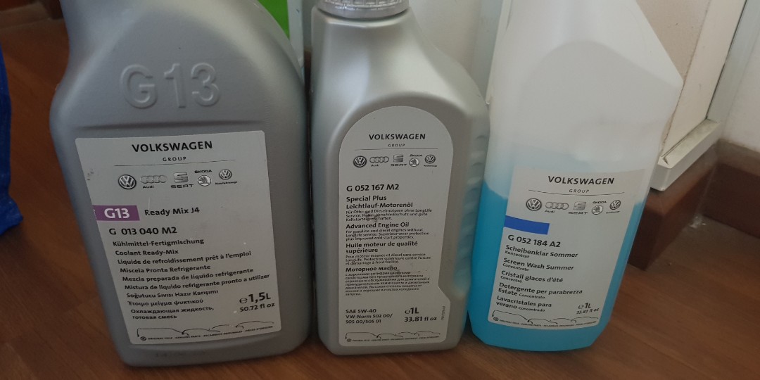Volkswagen G13, Coolant and screen wash, Car Accessories, Accessories ...