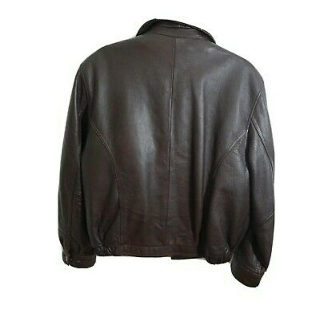 Wilson's LW Leather Thinsulate Brown Bomber Jacket, Men's Fashion ...