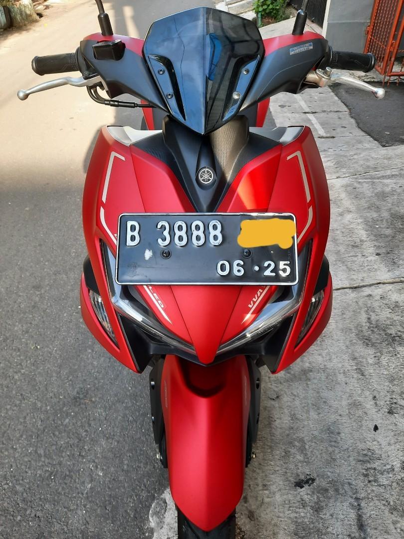 Yamaha Aerox ABS Keyless Red Type S 2020, Gress bgt, Surat Lengkap ...