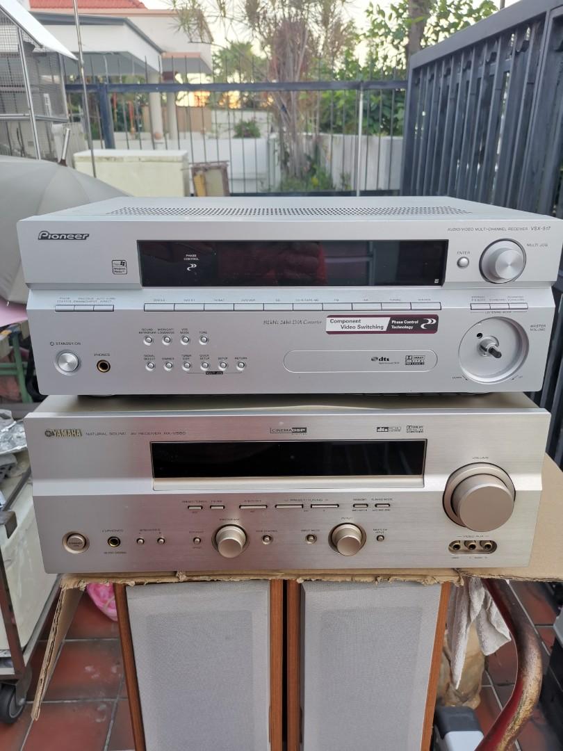Yamaha PIONEER AMPLIFIER +Techwood Speakers, Audio, Soundbars, Speakers ...