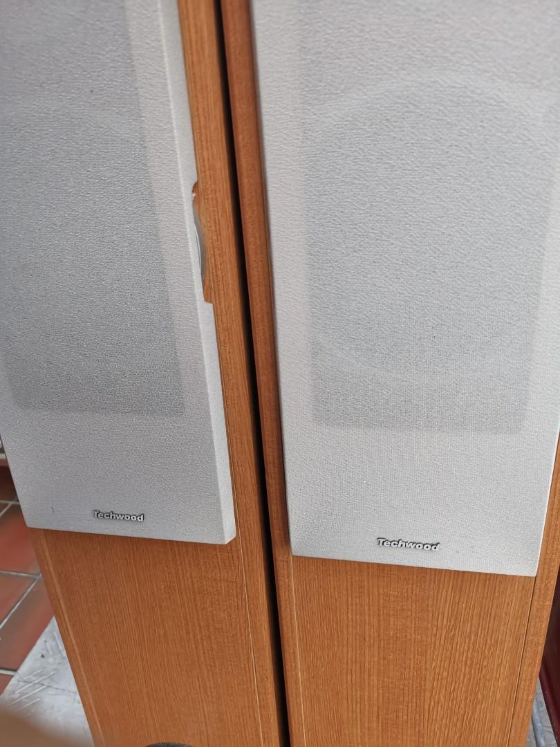 Yamaha PIONEER AMPLIFIER +Techwood Speakers, Audio, Soundbars, Speakers ...