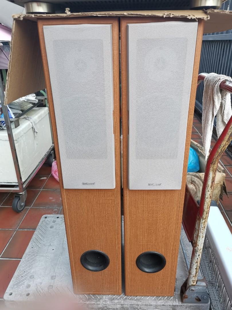 Yamaha PIONEER AMPLIFIER +Techwood Speakers, Audio, Soundbars, Speakers ...