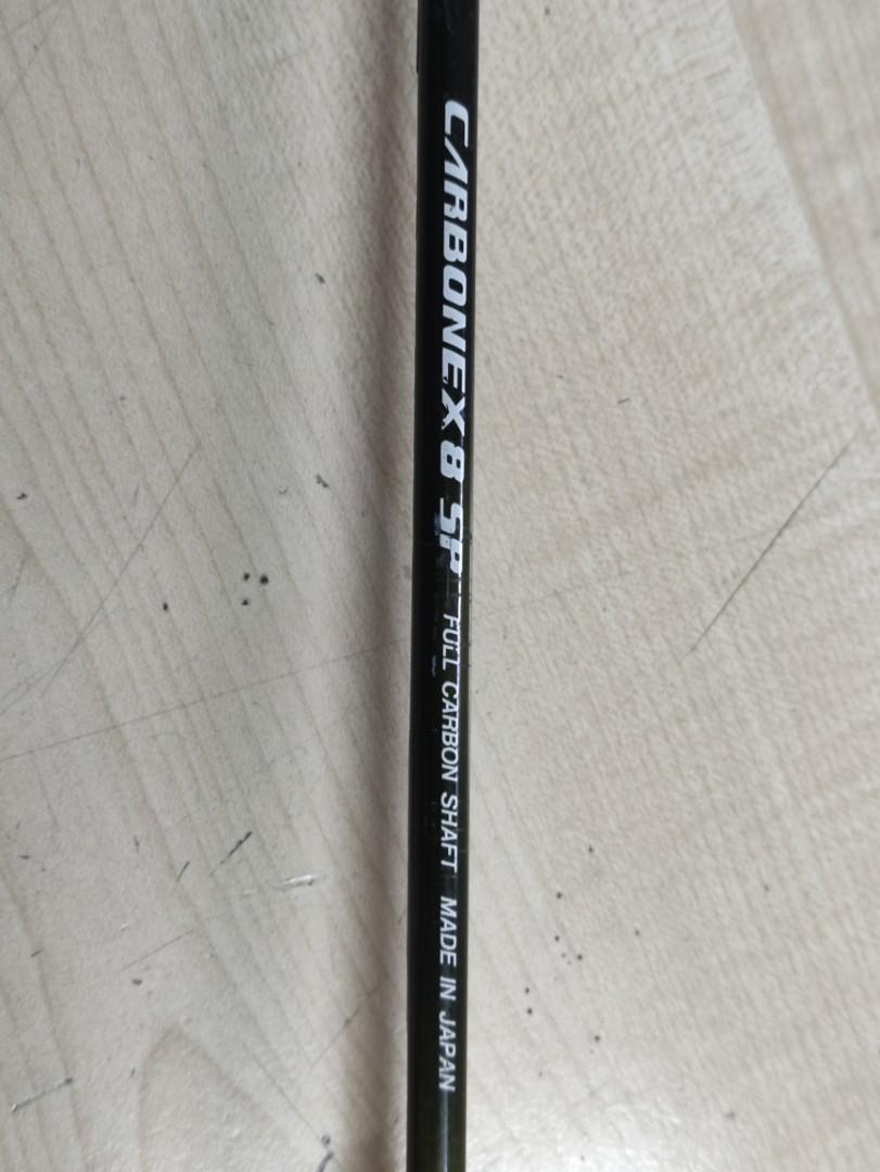 Yonex carbonex 8 sp full carbon shaft, Sports Equipment, Sports & Games, Racket & Ball Sports on ...