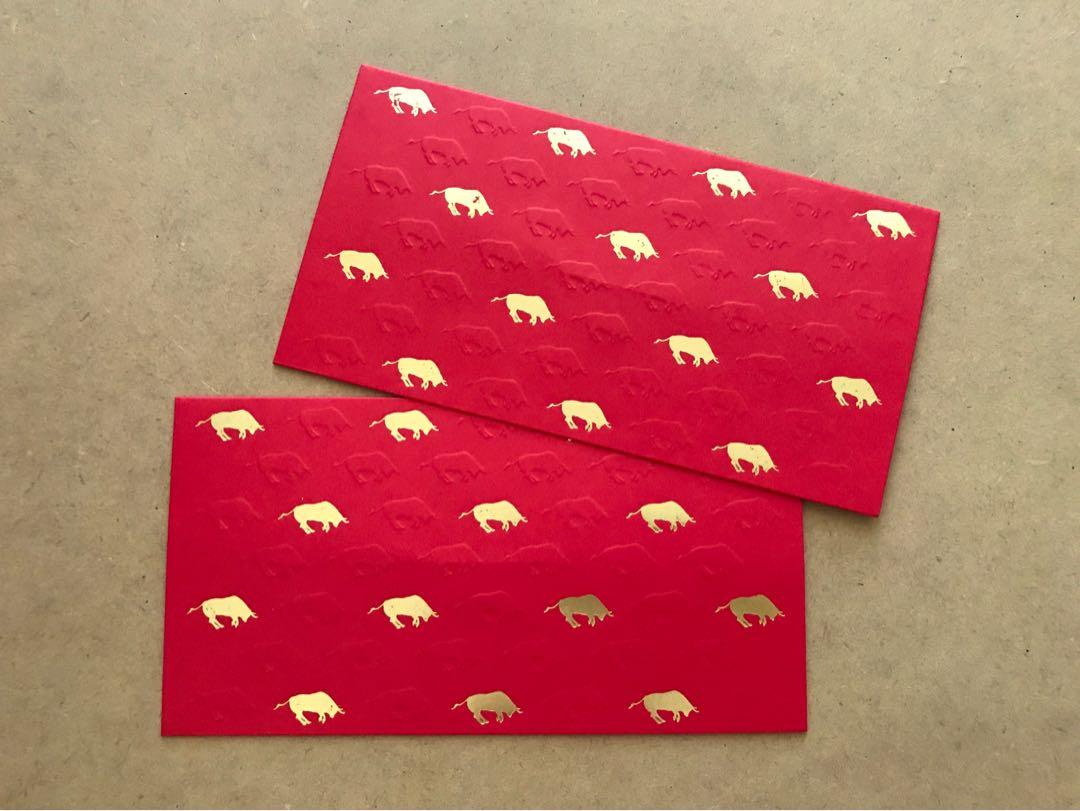 2pcs Padini Concept Store 2021 embossed red packet / ang pow pao ...