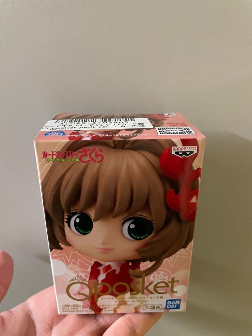 日版 百變小櫻 木之本櫻 小櫻 Qposket petit 迷李 qp figure, 興趣及遊戲, 玩具 & 遊戲類 - Carousell