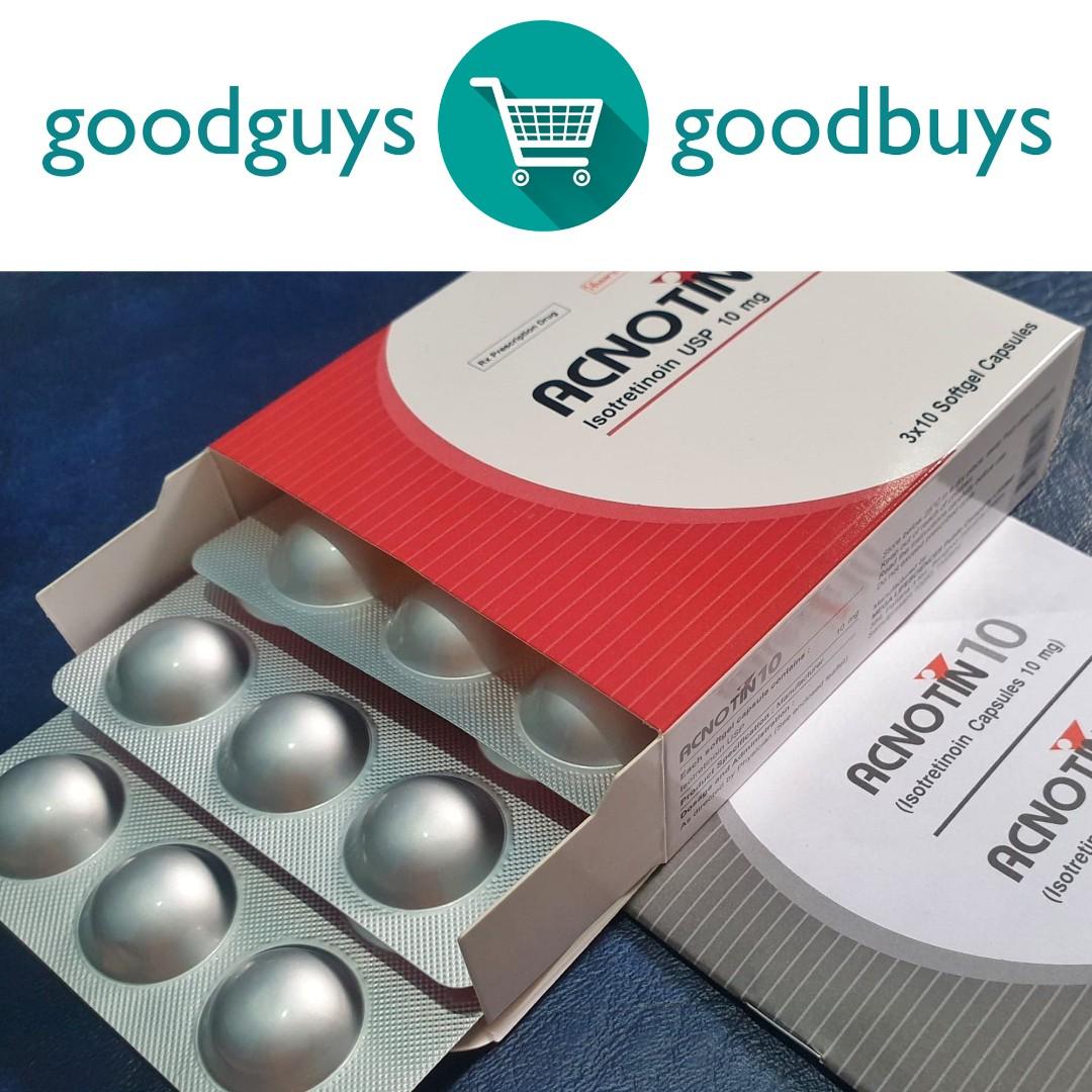 ACNOTIN 10MG (ISOTRETINOIN) 1 BOX on Carousell