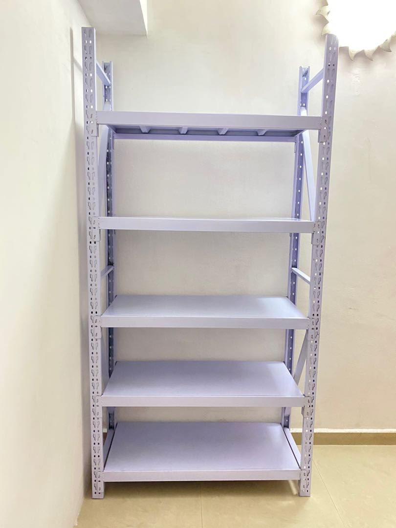 Adjustable Metal Rack, Furniture & Home Living, Furniture, Shelves ...