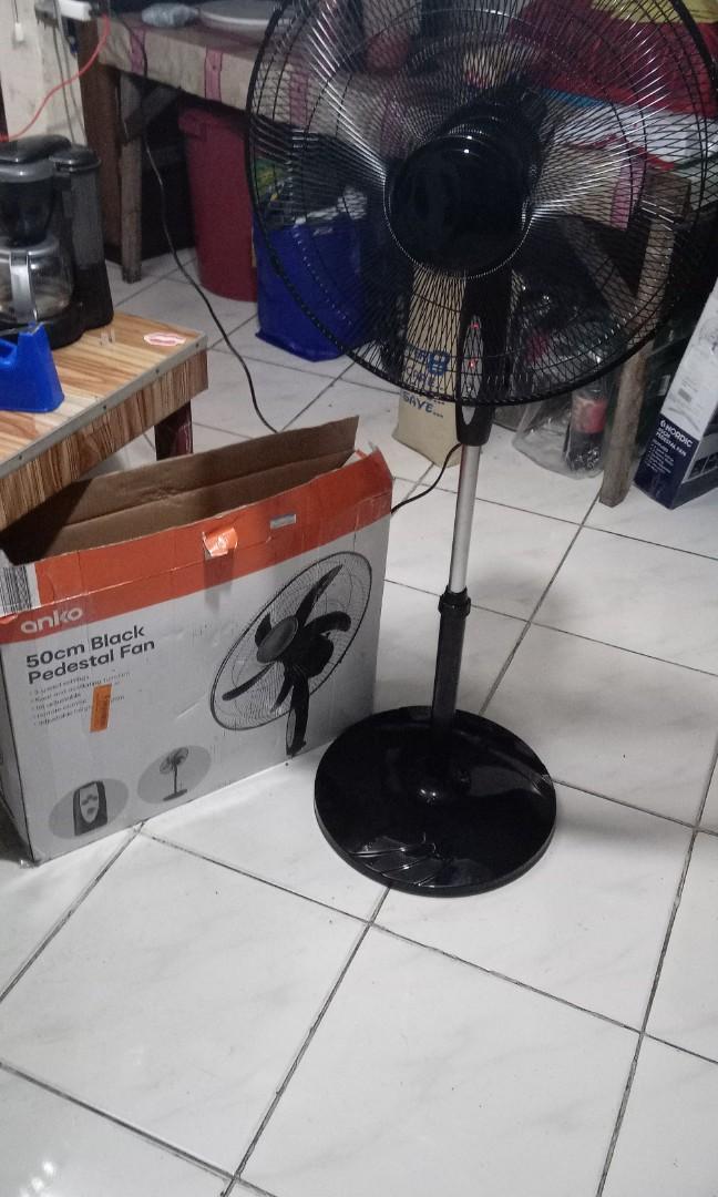 Anko 50 cm Pedestal fan, Furniture & Home Living, Lighting & Fans, Fans ...
