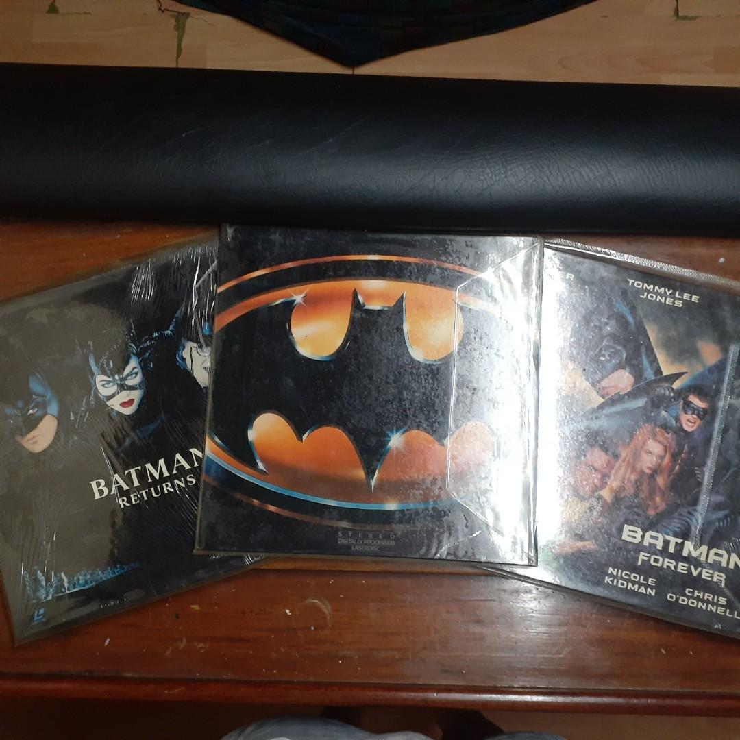 Batman Laserdisc, Hobbies & Toys, Memorabilia & Collectibles, Vintage ...