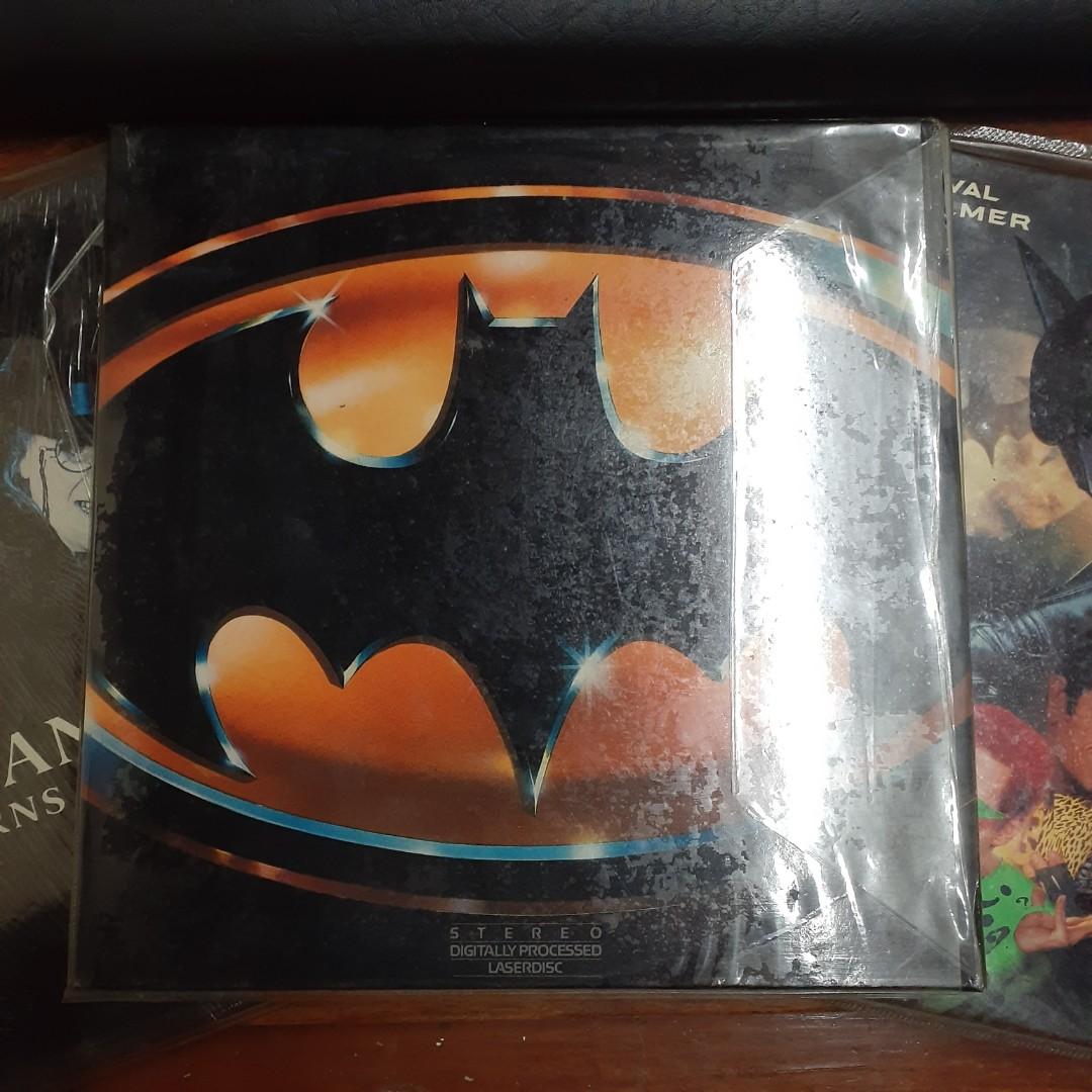 Batman Laserdisc, Hobbies & Toys, Memorabilia & Collectibles, Vintage ...