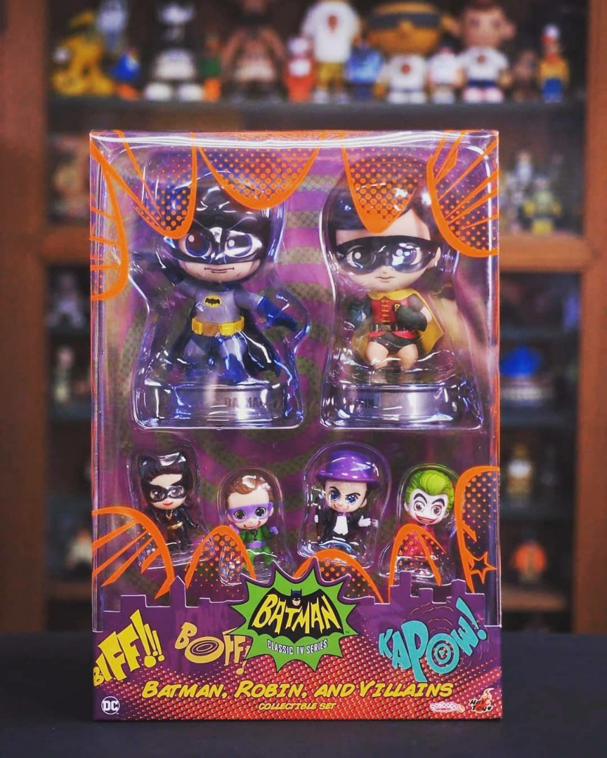 Batman, Robin & Villains 6-Figure Collectible Pack, Hobbies & Toys ...