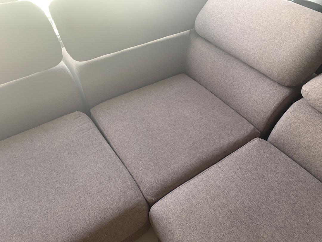 Cellini Apollo L-shape sofa, Furniture & Home Living, Furniture, Sofas ...