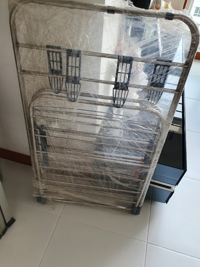 Clothes - Extenable Rack, Furniture & Home Living, Furniture, Shelves ...