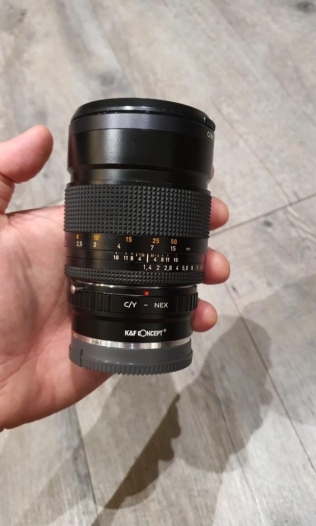 Carl Zeiss Planar T* Contax Zeiss Planar 85mm F1.4. C/Y, Photography, Lens & Kits on Carousell