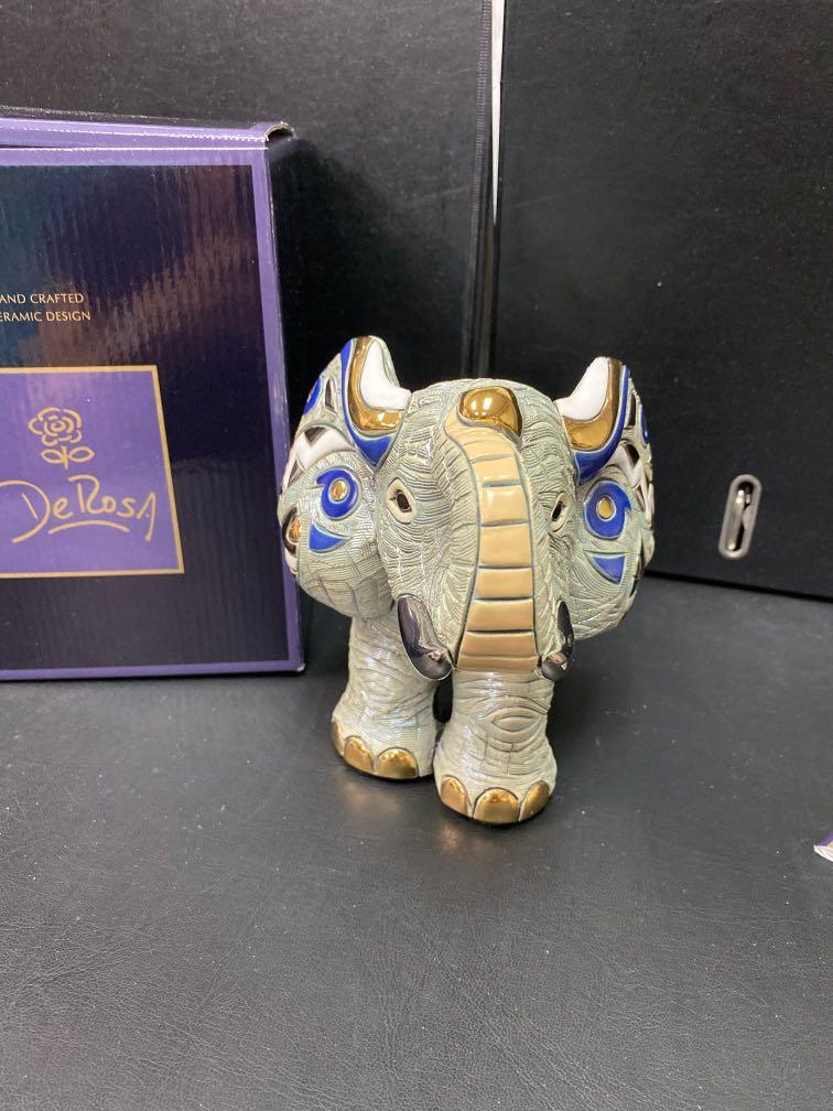 DE ROSA African Elephant (Medium), Hobbies & Toys, Collectibles ...