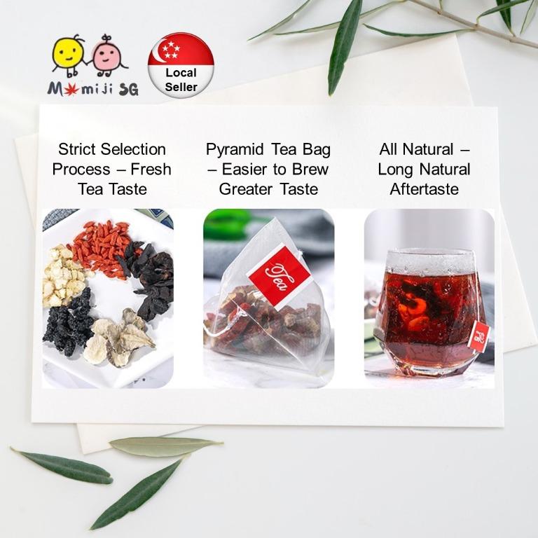 Ginseng Five Treasure Tea 人参五宝茶 男人养身养肾茶 5 Treasures Tea for Men - 15 ...