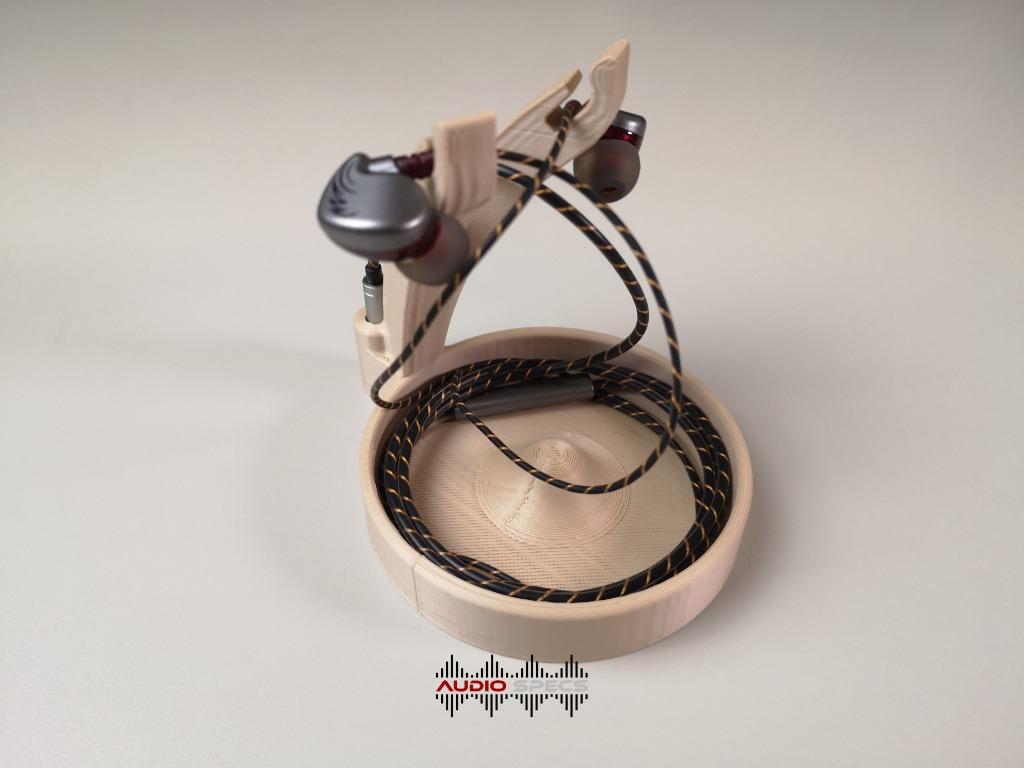 IEM Earbuds Desktop Stand - 3D Printed, Audio, Earphones on Carousell