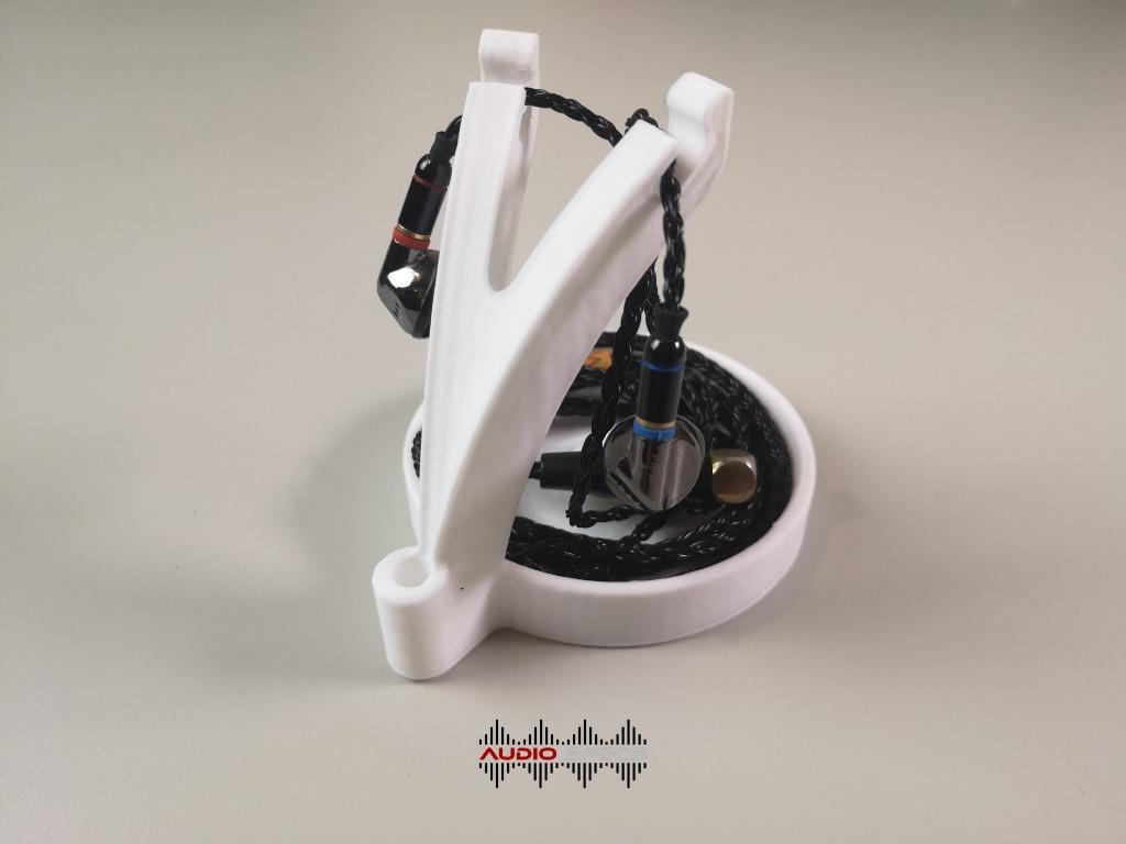 IEM Earbuds Desktop Stand - 3D Printed, Audio, Earphones on Carousell