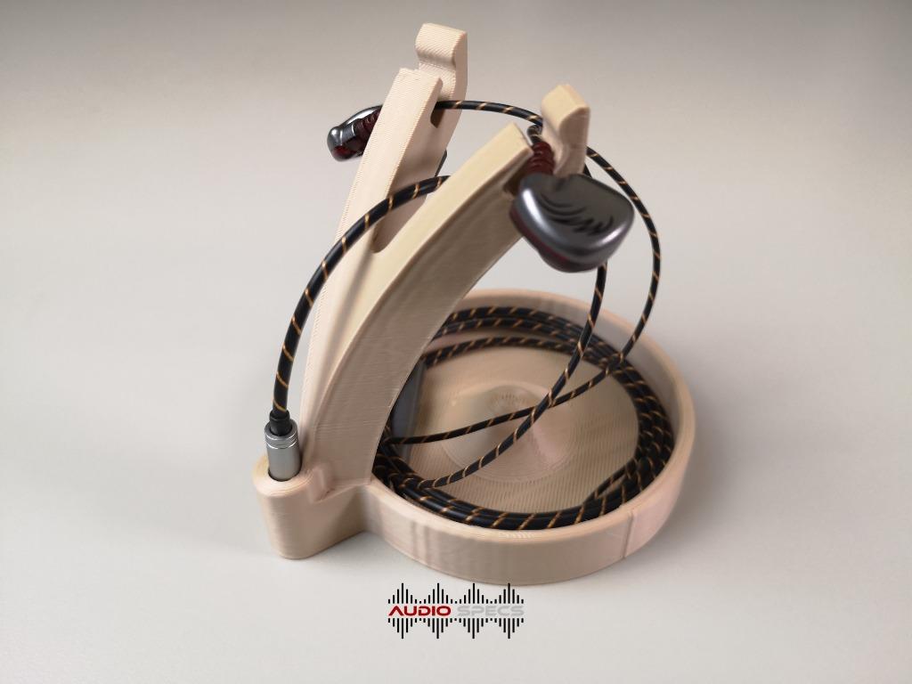 IEM Earbuds Desktop Stand - 3D Printed, Audio, Earphones on Carousell