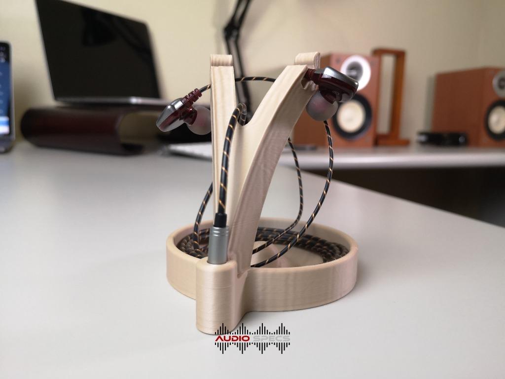 IEM Earbuds Desktop Stand - 3D Printed, Audio, Earphones on Carousell