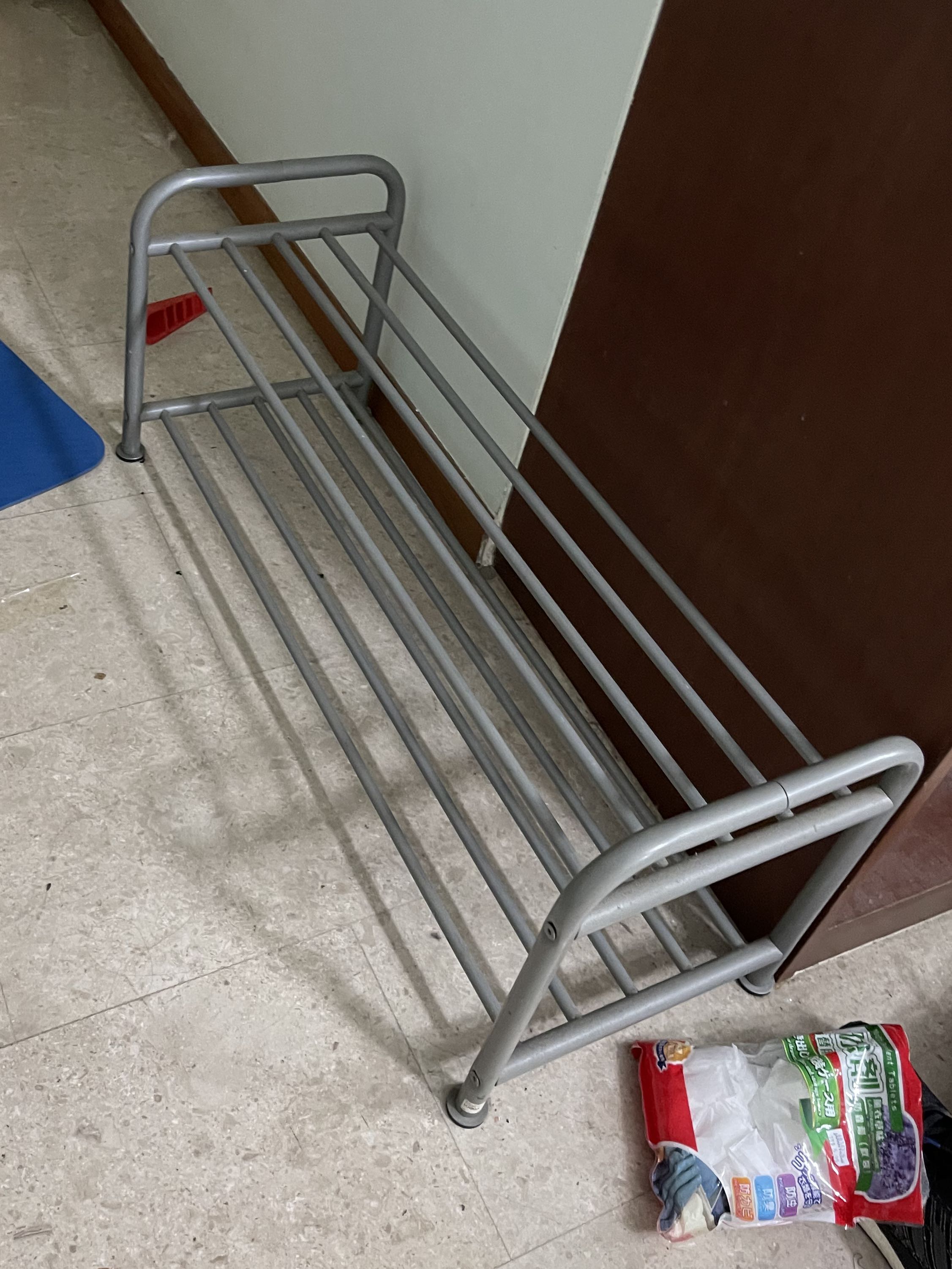 IKEA metal Shoe rack cabinet, Furniture, Shelves & Drawers on Carousell