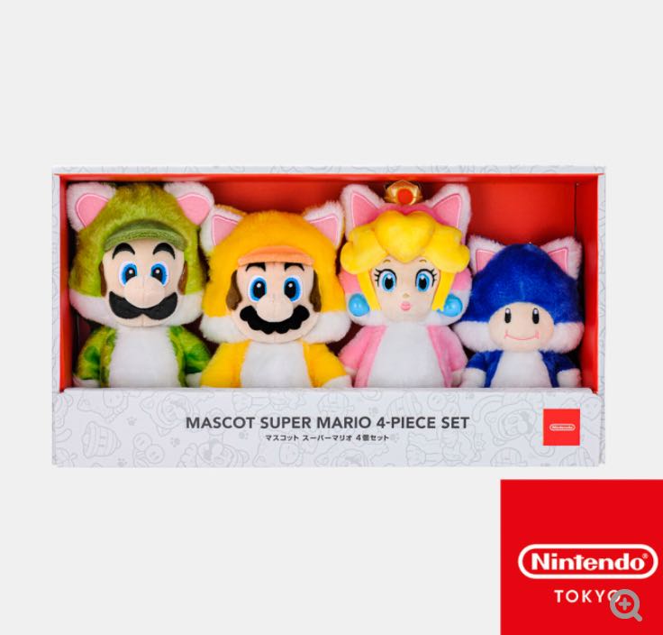Japan super Mario Nintendo plushie set, Hobbies & Toys, Collectibles ...