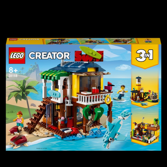 Lego 31118 - SURFER BEACH HOUSE, Hobbies & Toys, Toys & Games on Carousell