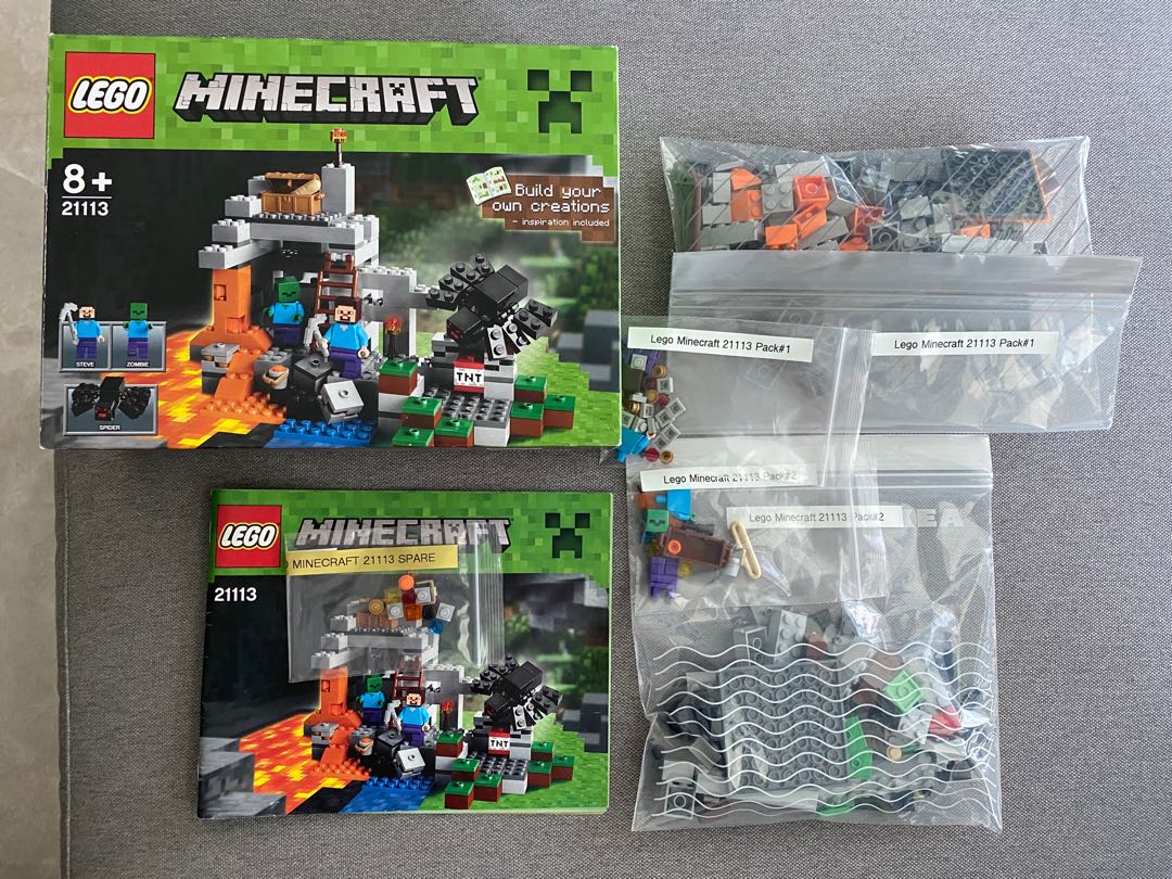 Lego Minecraft 21113, Toys & Games, Bricks & Figurines on Carousell