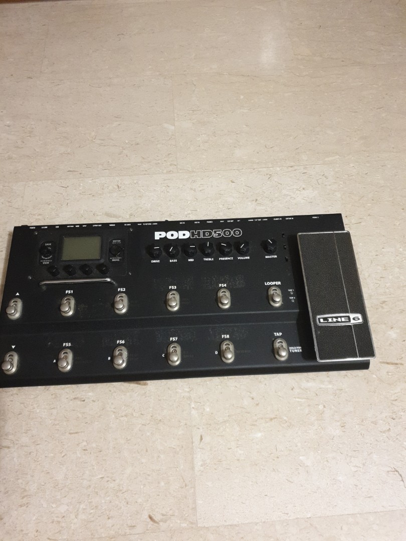 Line 6 PODHD500 Pod hd 500 pod hd500, Hobbies & Toys, Music & Media ...