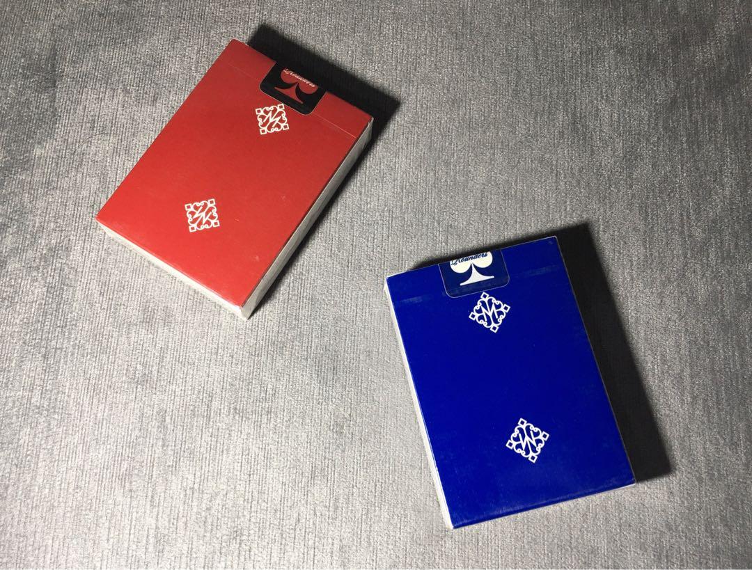 RARE Blue and Scarlet Madison Rounders Playing Cards Set, Hobbies ...