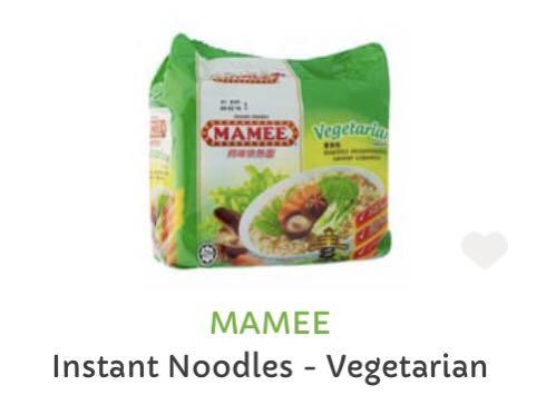 Mamee Vegetarian Instant Noodles, Food & Drinks, Rice & Noodles on ...