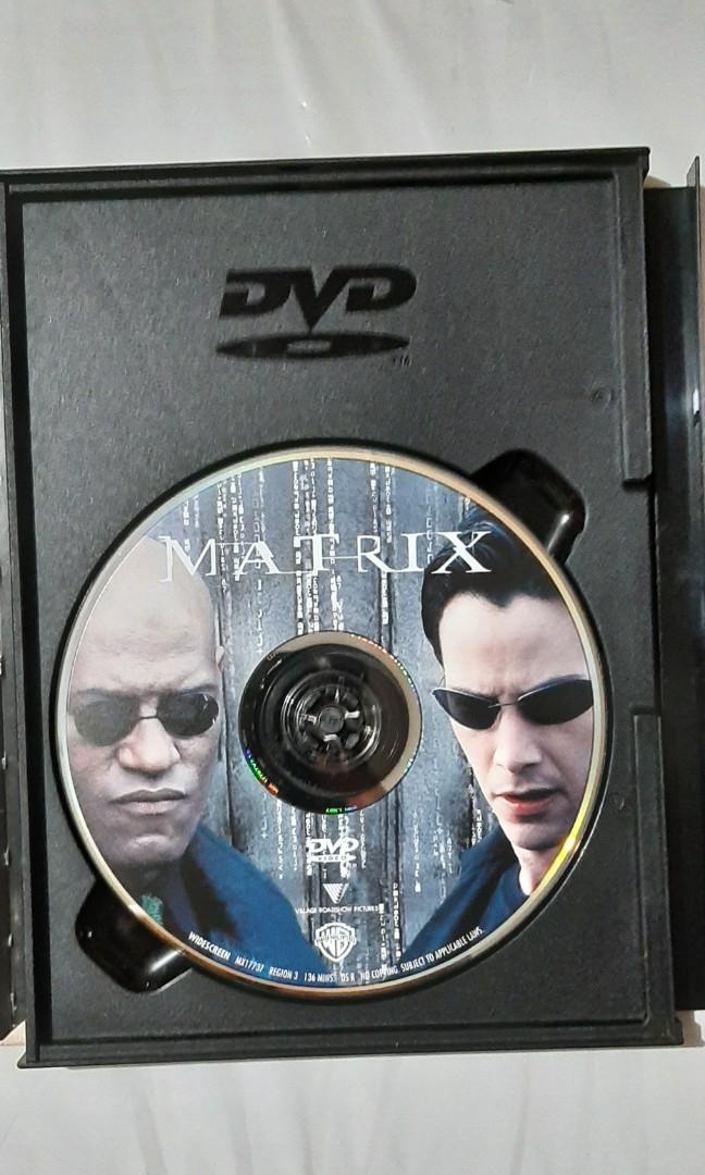 Matrix Keannu Reeves Laurence Fishburne Collectible DVD PC CD ROM Movie ...