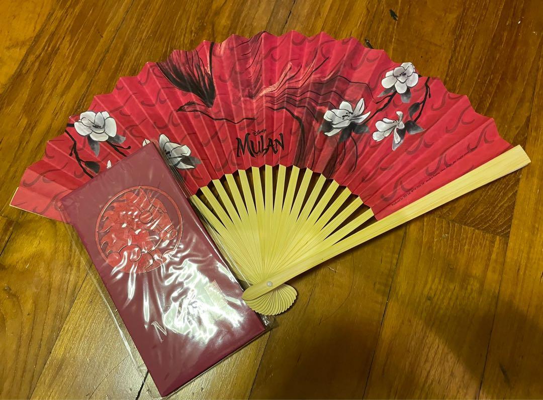 Mulan official Merchandise Fan & Red packets, Hobbies & Toys ...