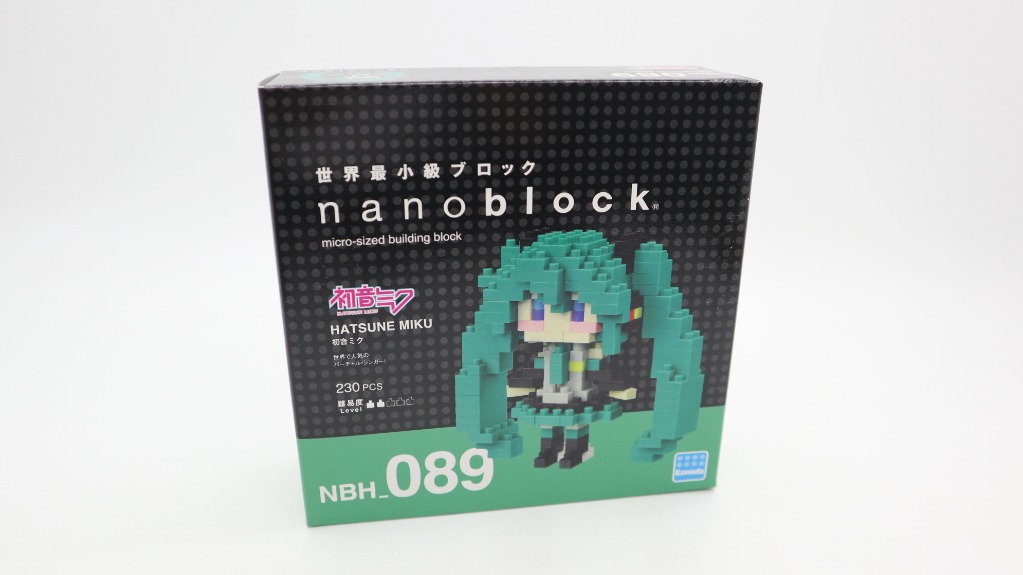 nanoblock NBH-089 Hatsune Miku 初音 nano lego 日本制 MADE IN JAPAN, 興趣及遊戲, 玩具 & 遊戲類 - Carousell