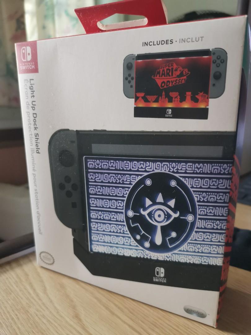 Nintendo switch light up dock Zelda + Mario, Video Gaming, Video Game ...