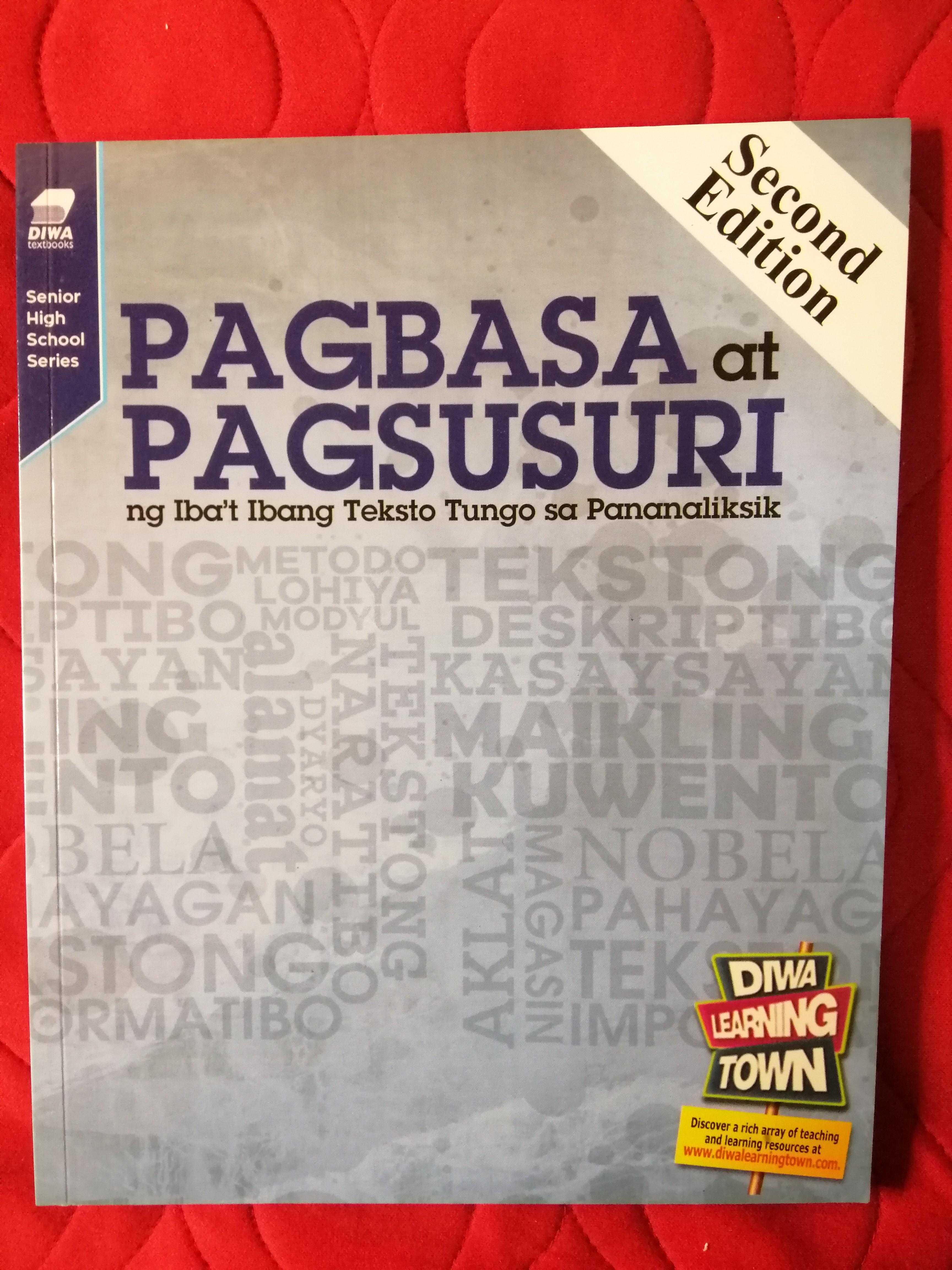 Pagbasa at Pagsusuri ng Iba't Ibang Teksto Tungo sa Pananaliksik ...