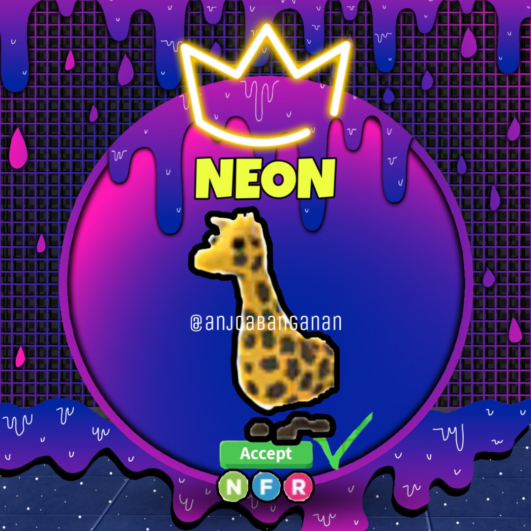 Page with Roblox Adopt Me - NFR Giraffe, Video Gaming, Gaming ...