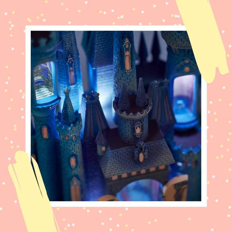 (PO) LIMITED EDITION Authentic U.S. Disney Cinderella Light Up Castle ...