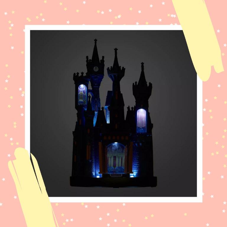 (PO) LIMITED EDITION Authentic U.S. Disney Cinderella Light Up Castle ...
