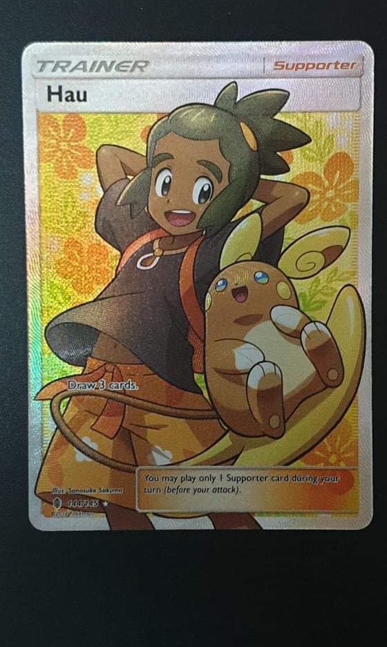 Pokemon Trading Card - Hau, Hobbies & Toys, Toys & Games on Carousell