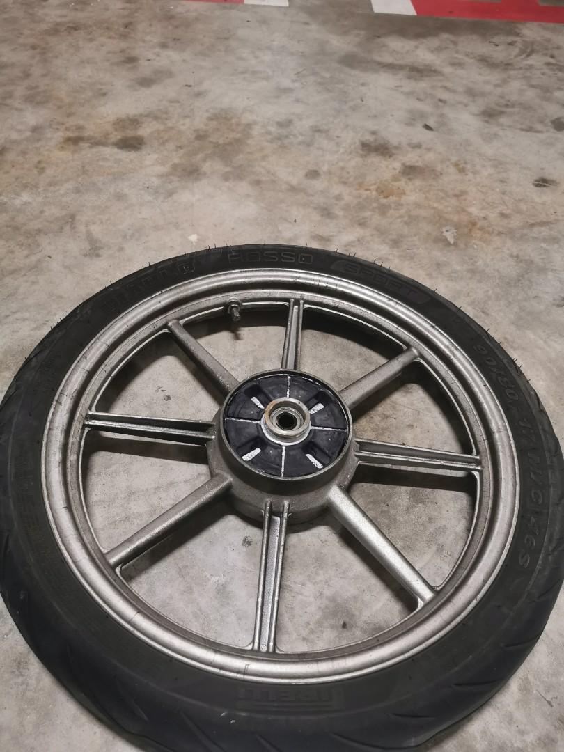 Rxz racing boy Rim 17 inch, Motorcycles, Motorcycle Accessories on ...