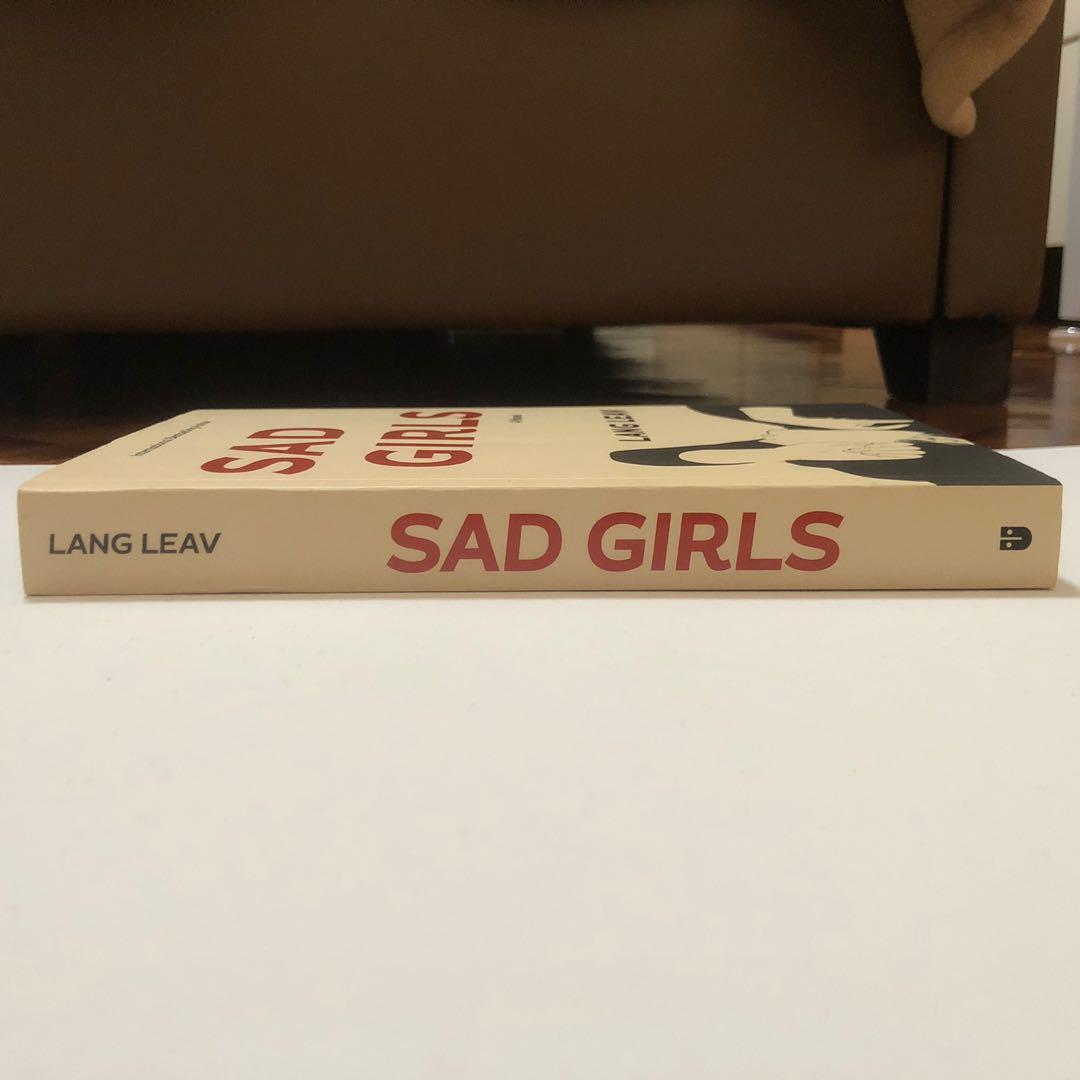 Sad Girls by Lang Leav with Bookmark, Hobbies & Toys, Books & Magazines ...