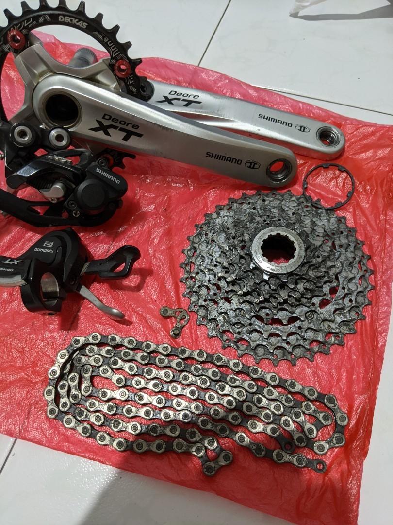 Shimano xt 10 speed groupset mtb, Sports Equipment, Bicycles & Parts ...