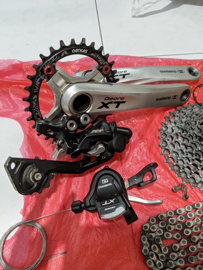 Shimano xt 10 speed groupset mtb, Sports Equipment, Bicycles & Parts ...