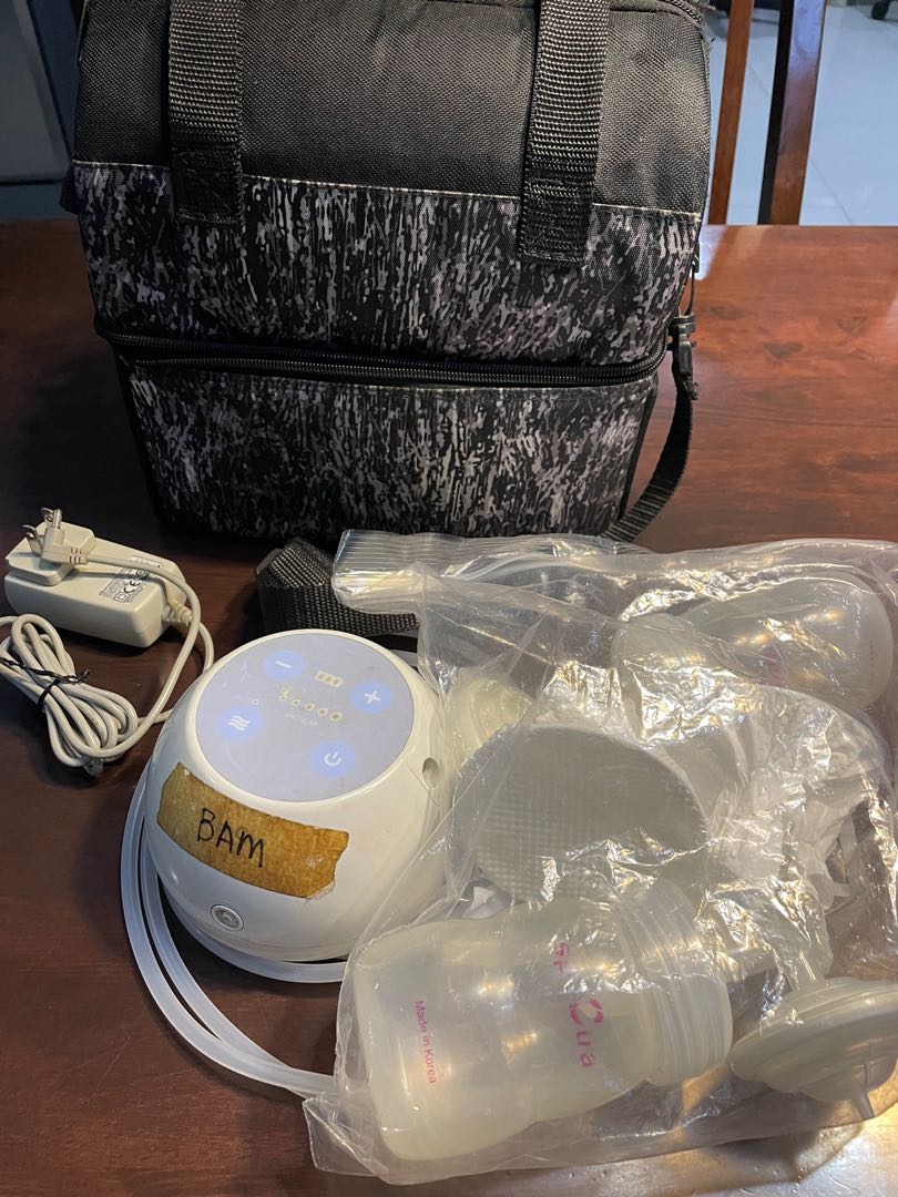 Spectra M1 Breastpump with free pump bag, Babies & Kids, Nursing ...