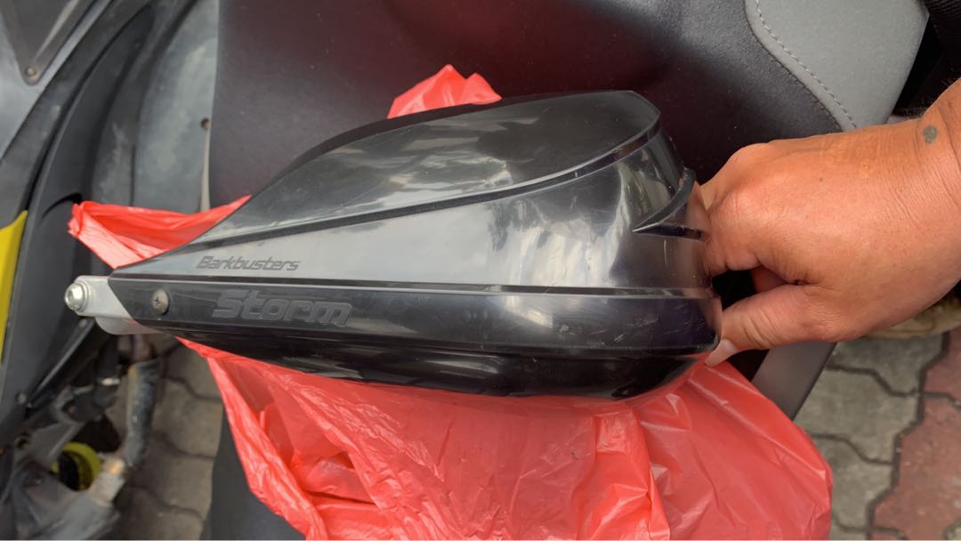 Storm Bark buster Yamaha Super Tenere CT1200Z, Motorcycles, Motorcycle ...