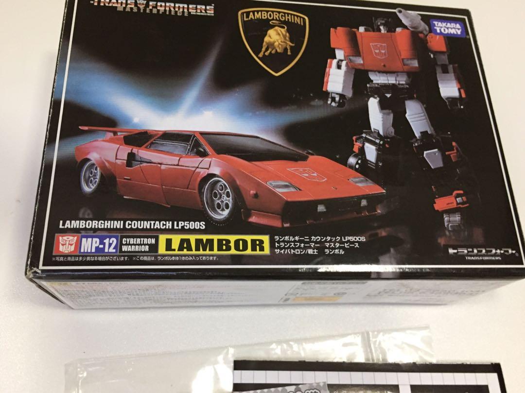 Takaratomy MP-12 Lambor KO transformers masterpiece, Hobbies & Toys ...